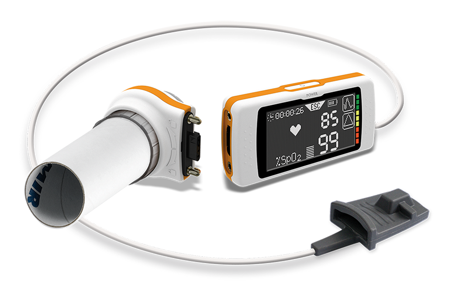 Spirodoc • Handheld, Stand-alone and PC-Based Spirometer • MIR